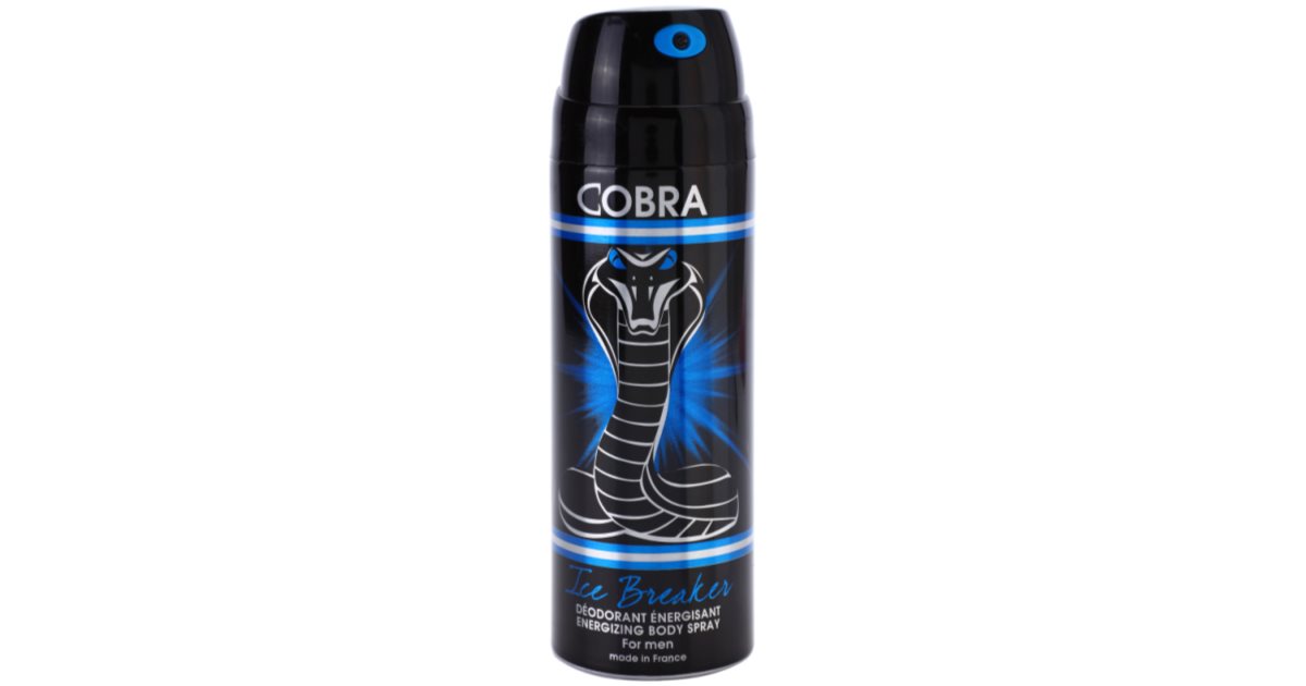 Jeanne Arthes Cobra Ice Breaker Deo Spray for Men 200 ml | notino.fi