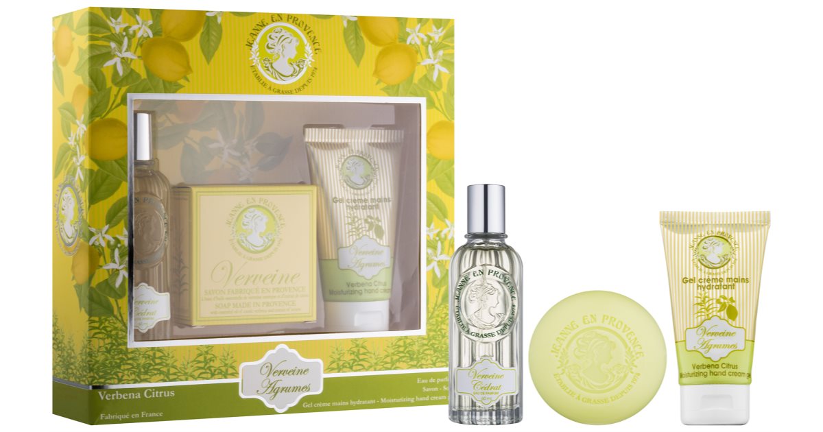 Jeanne en Provence Verbena Citrus подаръчен комплект I. | notino.bg