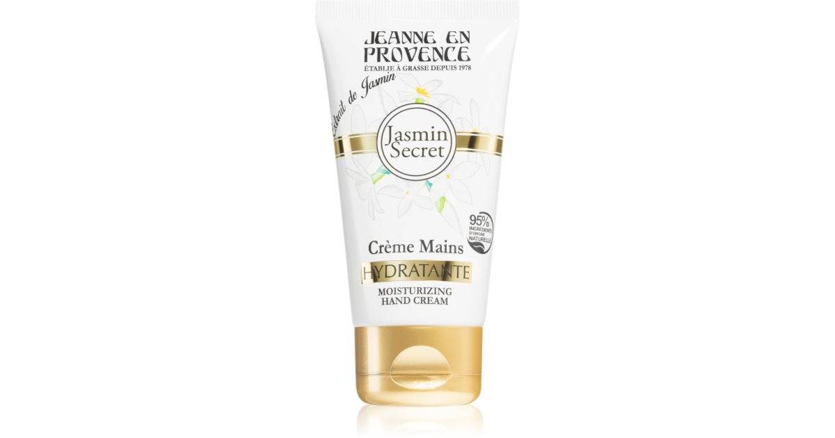 Jeanne en Provence Jasmin Secret crème hydratante mains avis | notino.fr