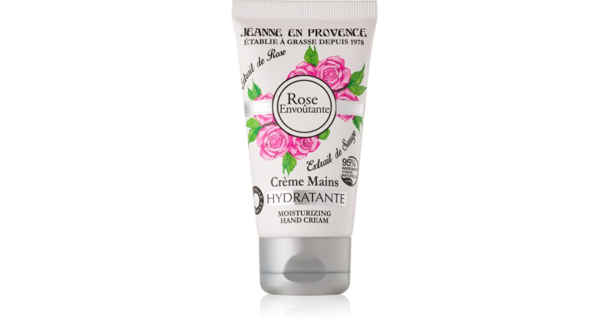 Jeanne en Provence Rose Envoûtante crème hydratante mains | notino.fr