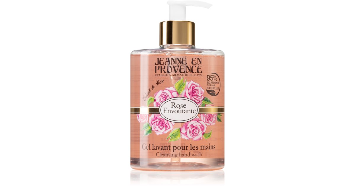 Jeanne en Provence Rose Envoûtante savon liquide mains | notino.be