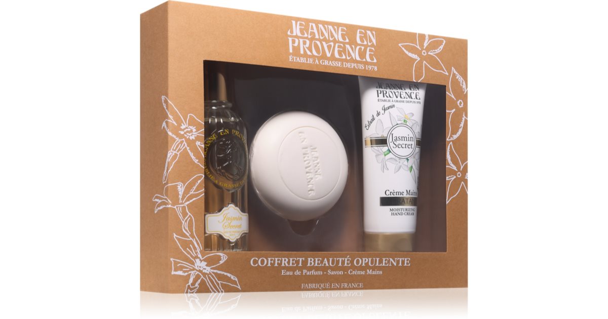 Jeanne en Provence Jasmin Secret Geschenkset für Damen