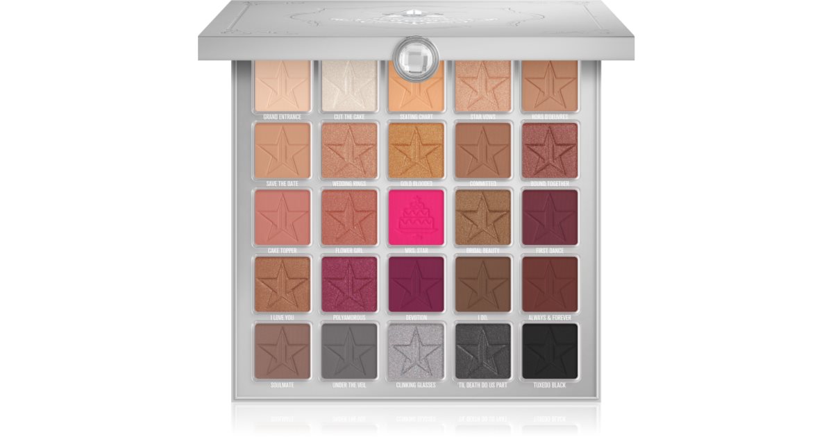 Jeffree Star Cosmetics Star Wedding paletka očních stínů | notino.cz