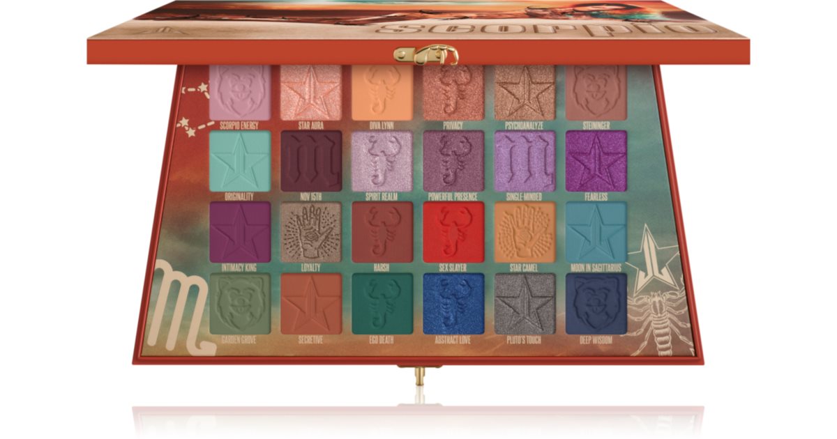 Jeffree Star Cosmetics Scorpio Eyeshadow Palette paleta očních stínů ...