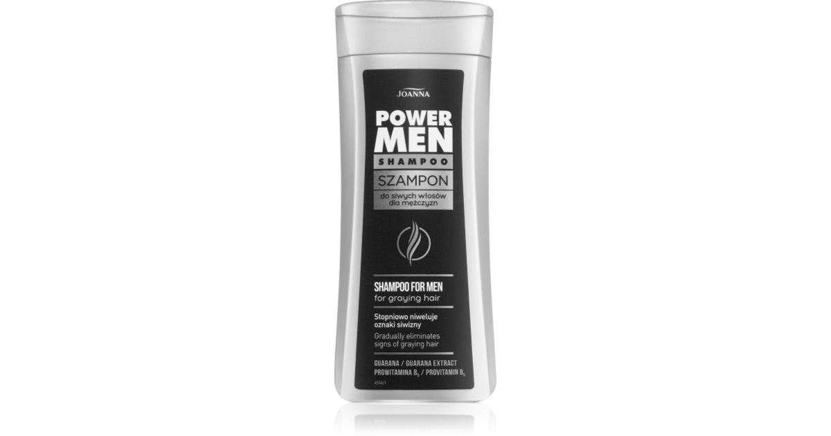 Joanna Power Men champô para cabelos brabcos e cinza para homens ...