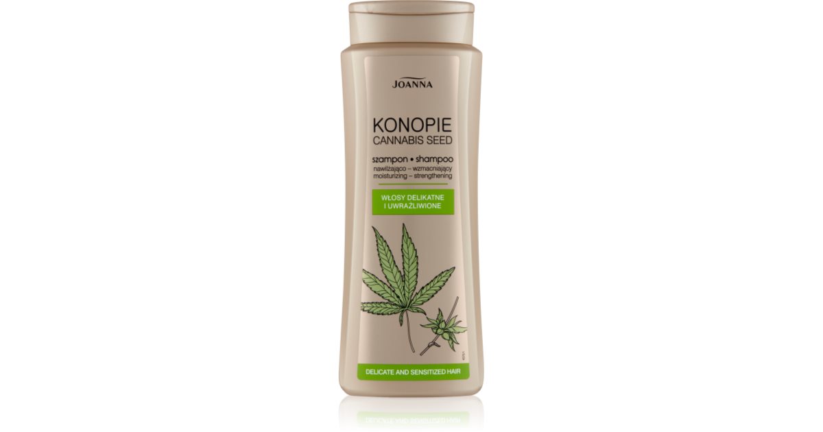 Joanna Cannabis strengthening shampoo for fine and damaged hair ...