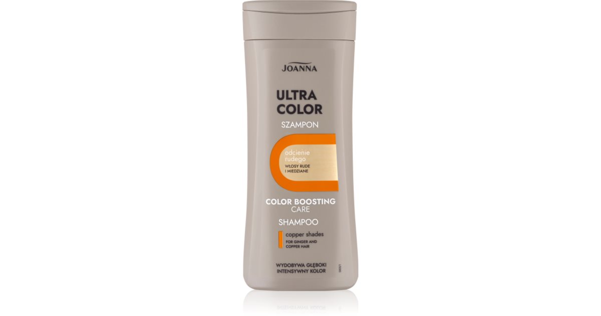 Joanna Ultra Color shampoo for copper hair shades | notino.co.uk