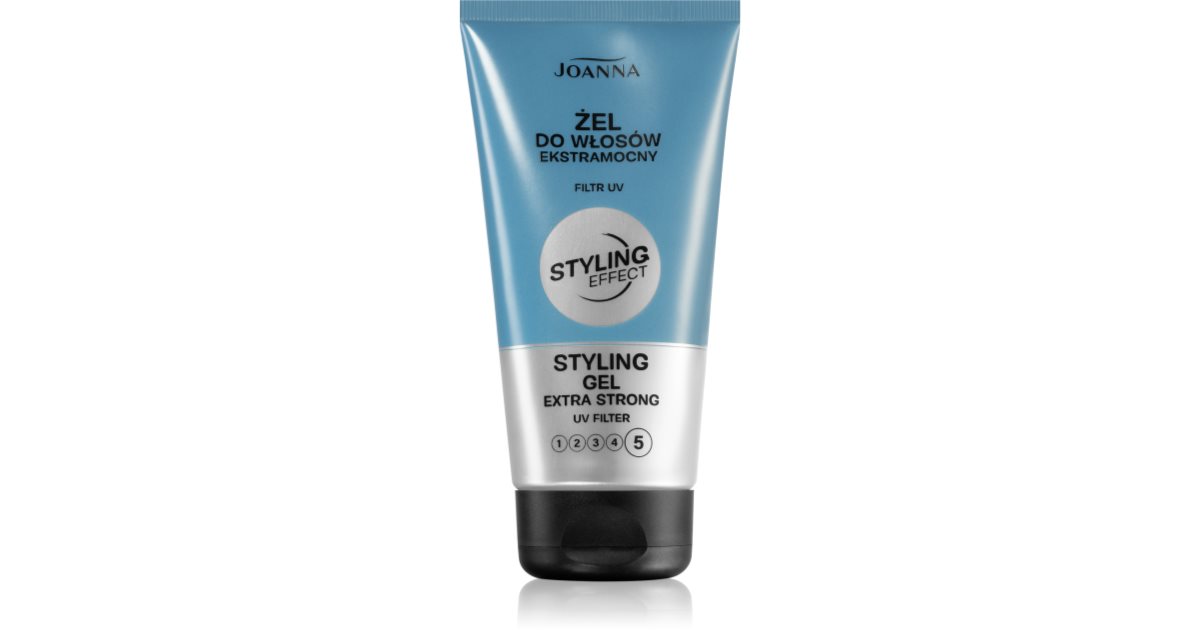 Joanna Styling Effect gel de fixação forte para cabelo | notino.pt
