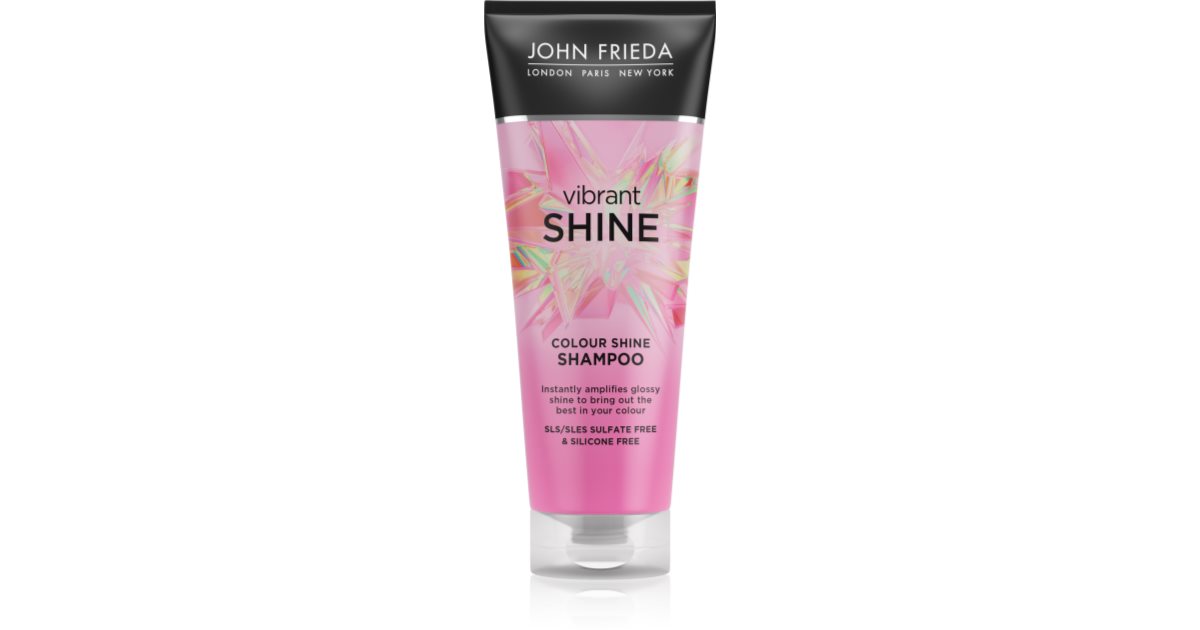 John Frieda Vibrant Shine Shampoo for shiny and soft hair | notino.ie