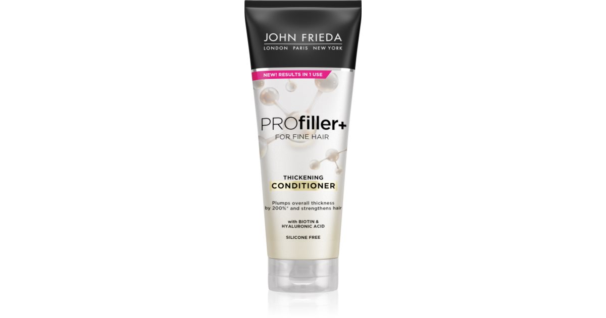 John Frieda PROfiller+ après-shampoing volumisant pour cheveux fins ...