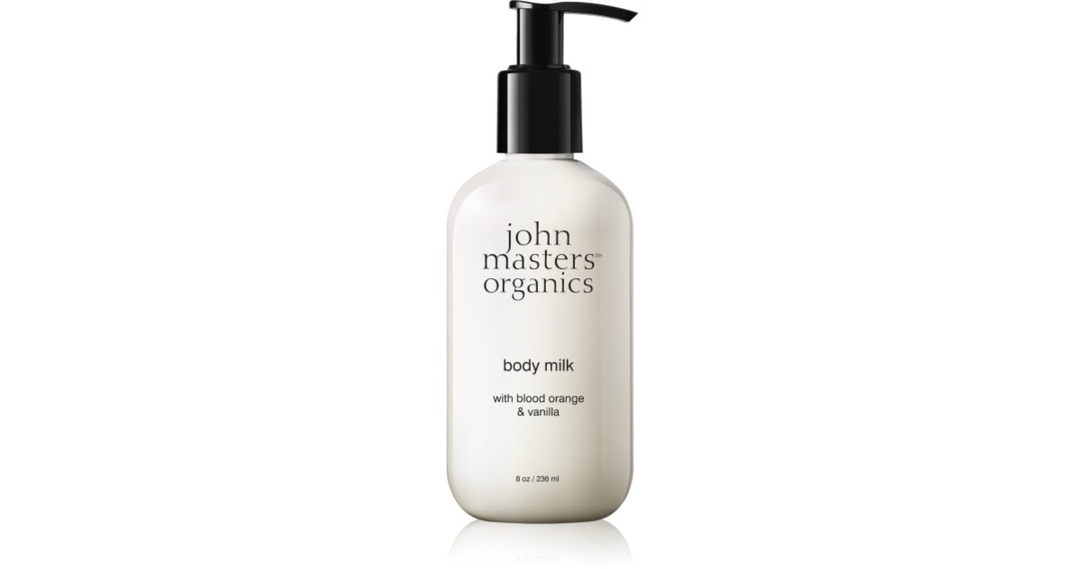 John Masters Organics Blood Orange & Vanilla Body Milk Body Lotion ...