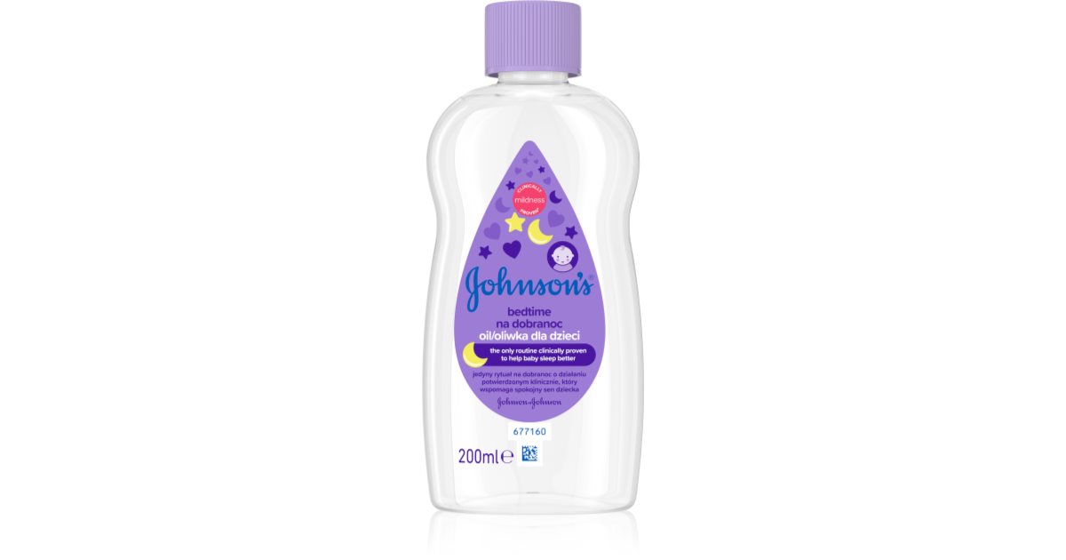 Johnson's® Bedtime Oil for Healthy Sleep | notino.ie