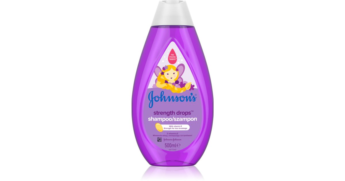 Johnson's® Strenght Drops champô reforçador para crianças | notino.pt
