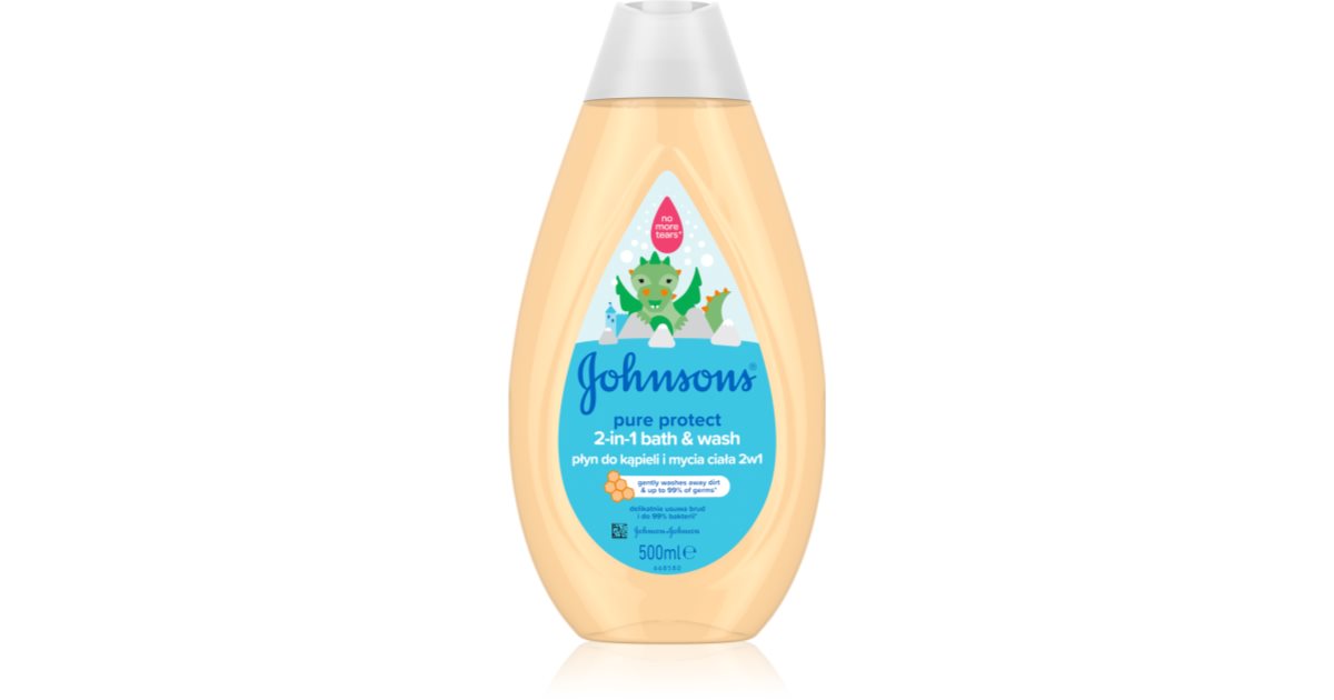 Johnson's® Wash and Bath shower and bath gel for children | notino.co.uk
