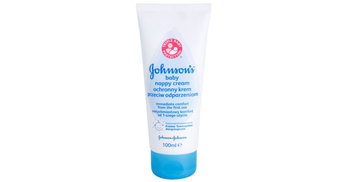 Johnson's® Diapering Diaper Rash Cream for Children from Birth | notino ...