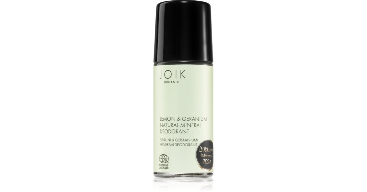 JOIK Organic Lemon & Geranium desodorante mineral | notino.es