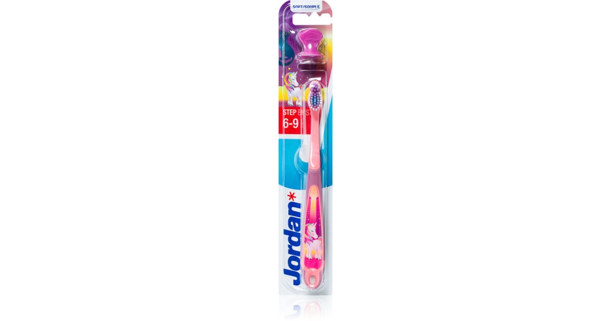 Jordan Step by Step 6-9 years toothbrush for children | notino.co.uk