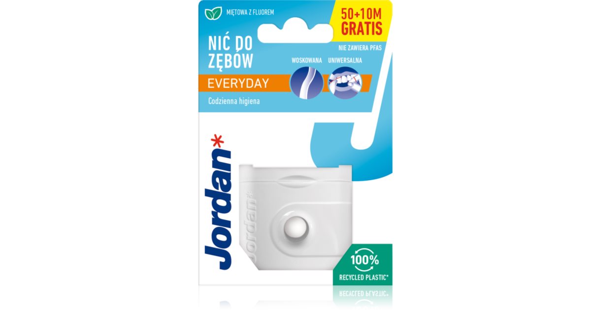 Jordan Dental Floss Everyday tarpdančių siūlas | notino.lt