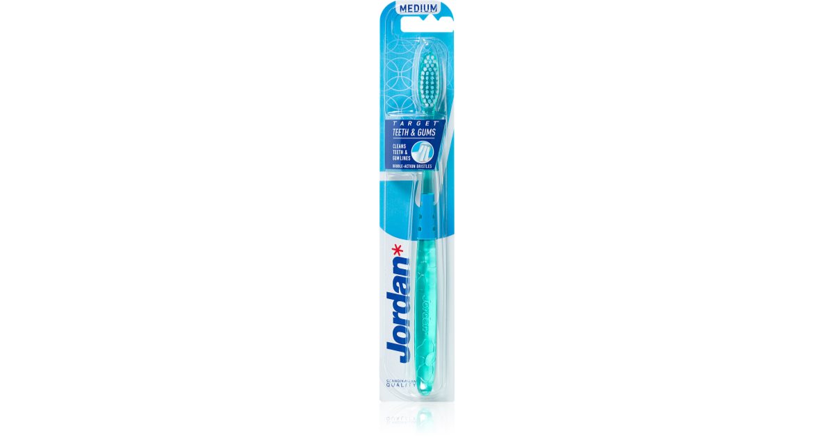 Jordan Target Teeth & Gums Medium Toothbrush | notino.ie