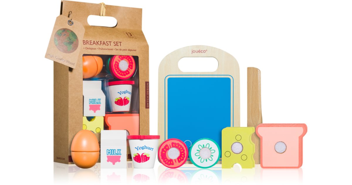 Jouéco Breakfast Set toy wooden | notino.co.uk