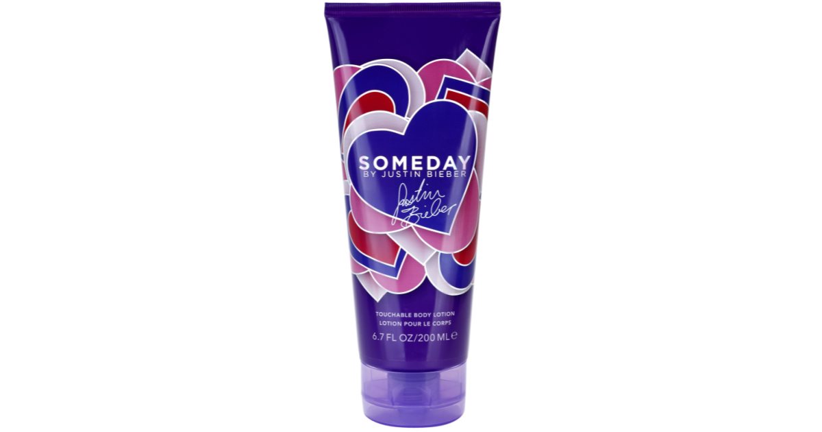 Justin Bieber Someday leche corporal para mujer 200 ml | notino.es