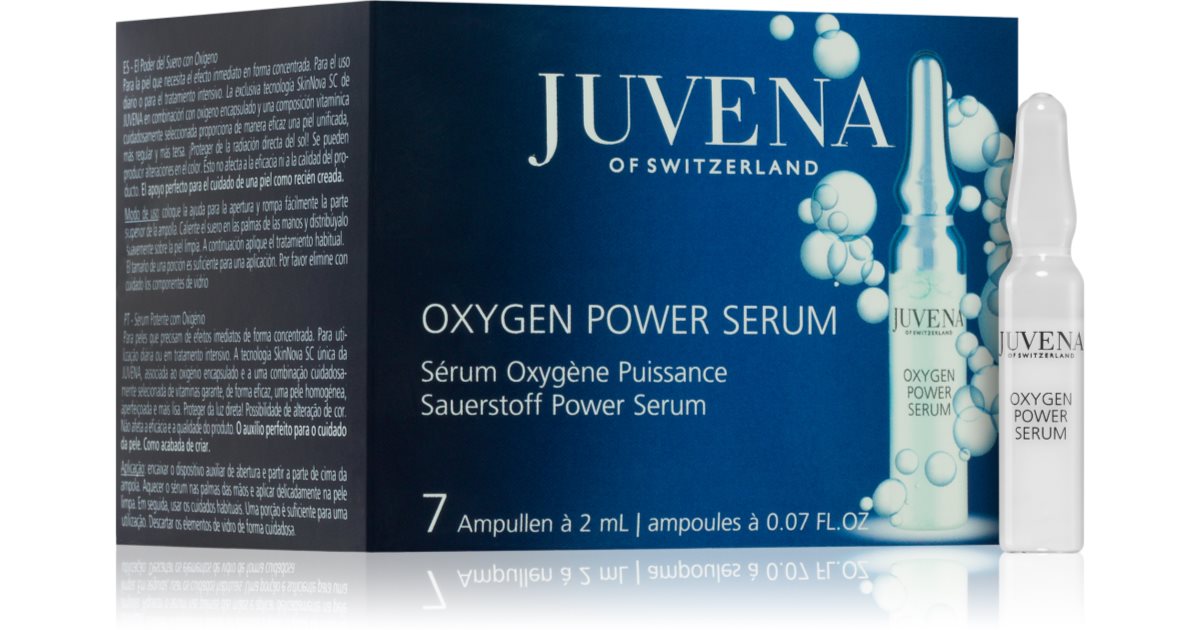 Juvena Specialists Oxygen Power Serum 7-day regenerating treatment for ...