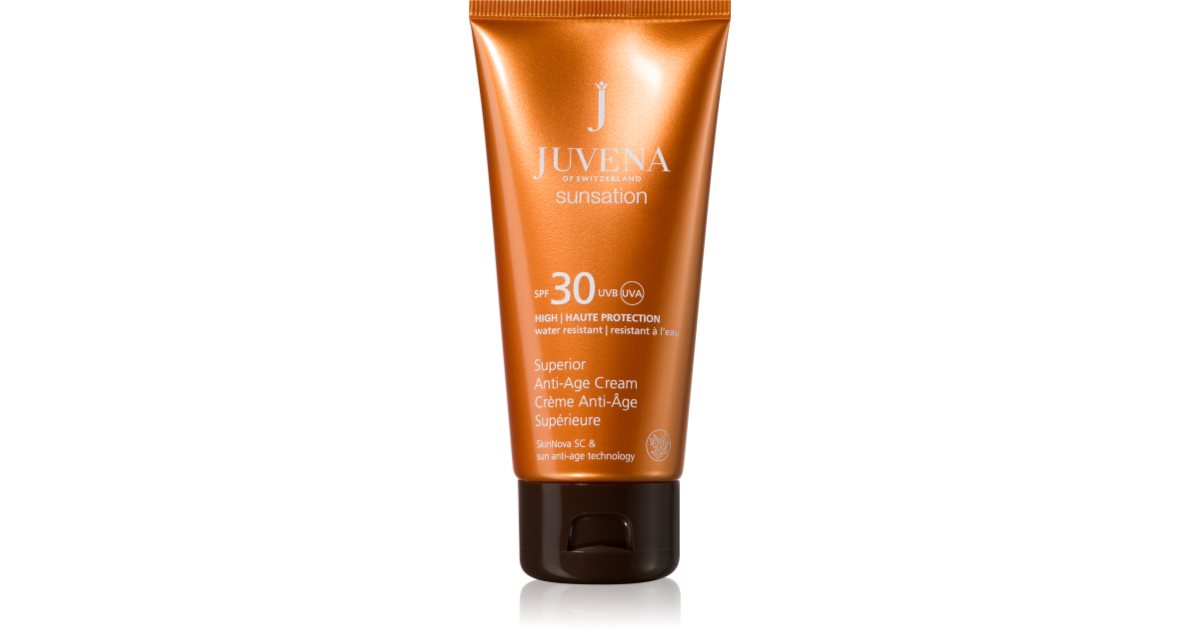 Juvena Sunsation Superior Anti-Age Cream SPF 30 protective sunscreen ...