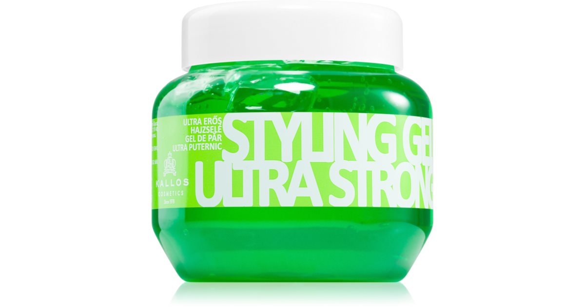 Kallos Styling Gel Ultra Strong Hold hair gel ultra strong hold ...