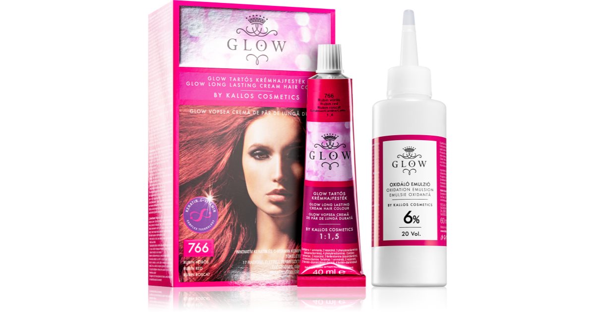 Kallos Glow Permanent Hair Dye | notino.ie