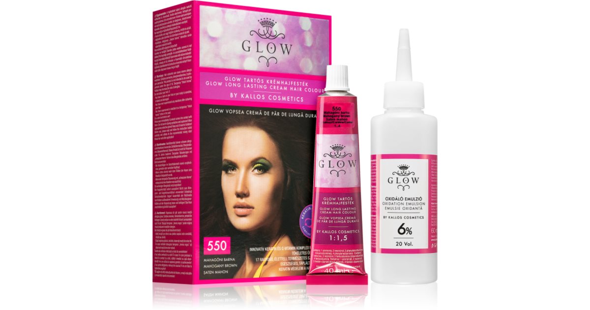 Kallos Glow tinte permanente para cabello | notino.es