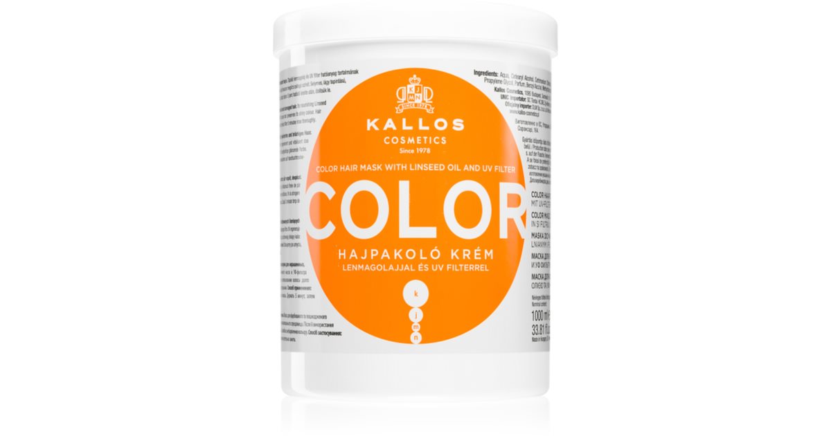 Kallos KJMN Professional Color | Livrare rapida! | Notino.ro