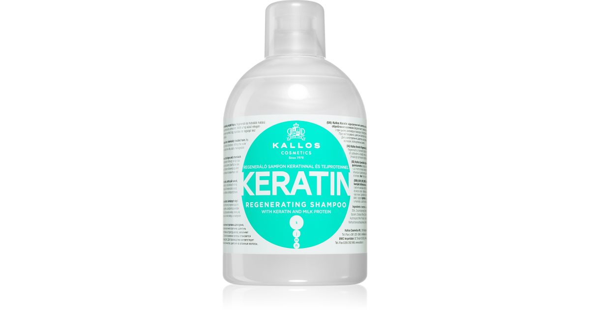 Kallos KJMN Professional Keratin šampūnas su keratinu | notino.lt