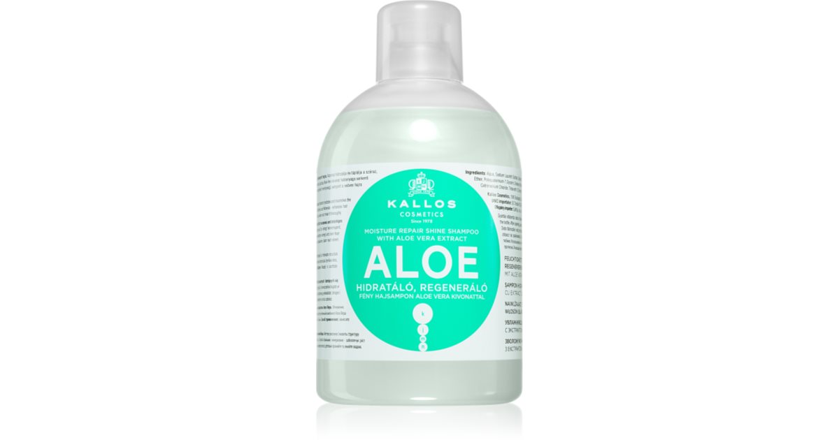 Kallos KJMN Professional Aloe restoring shampoo with aloe vera | notino ...