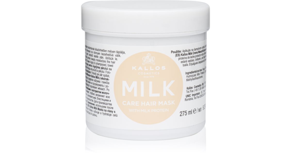 Kallos KJMN Professional Milk mask with milk protein Review | notino.co.uk