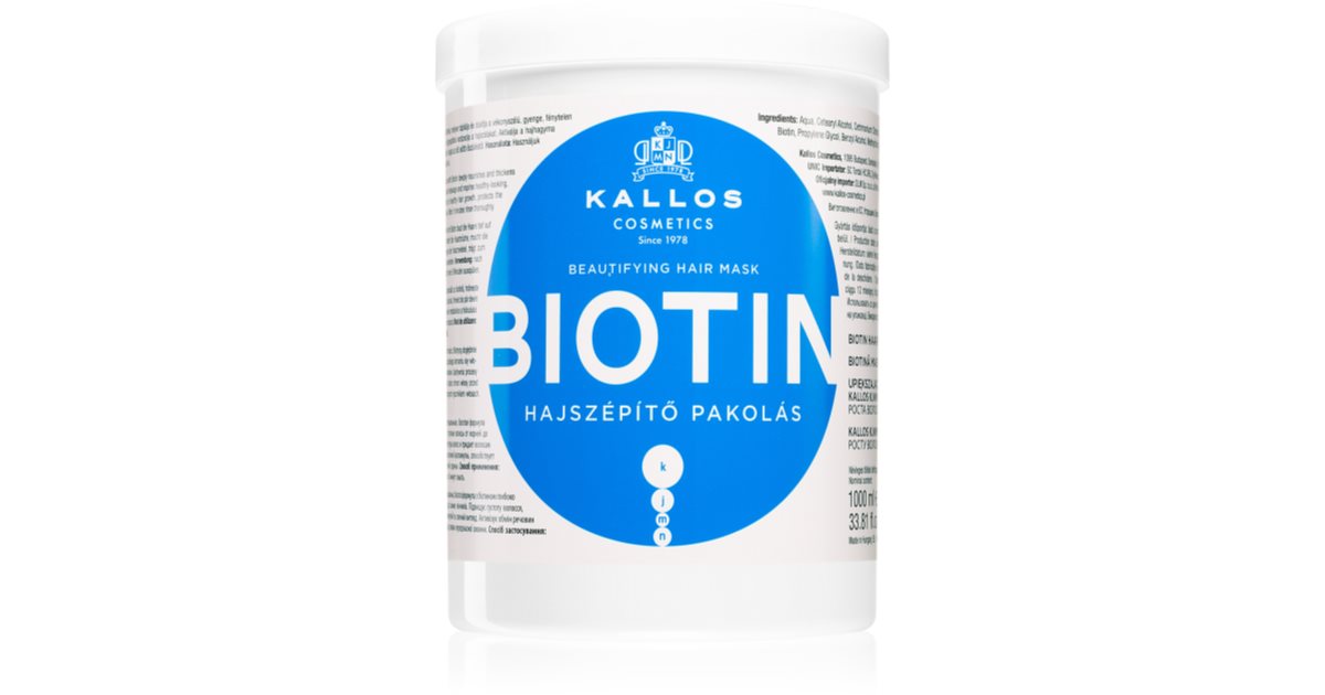 Kallos KJMN Professional Biotin | Livrare rapida! | Notino.ro