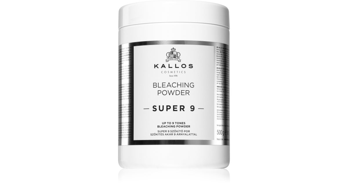 Kallos Bleaching Powder Super 9 pó iluminador e descolorante | notino.pt