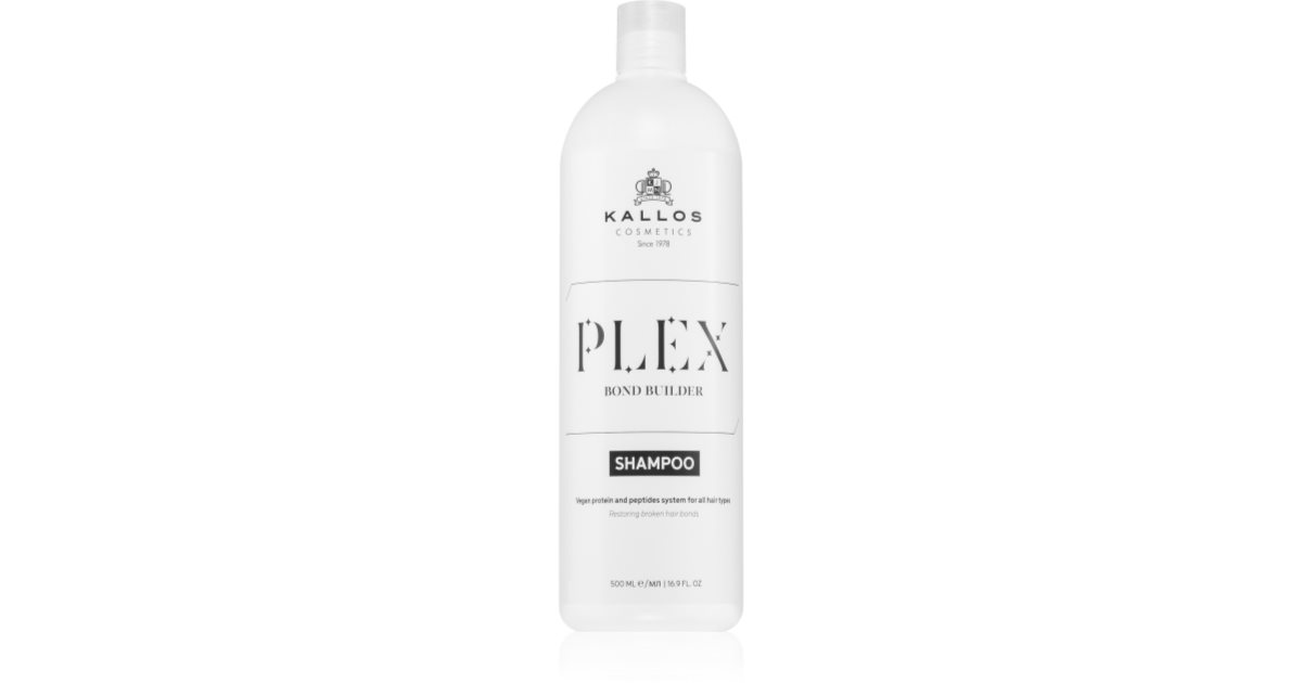 Kallos Plex Shampoo szampon regenerujący do włosów zniszczonych ...