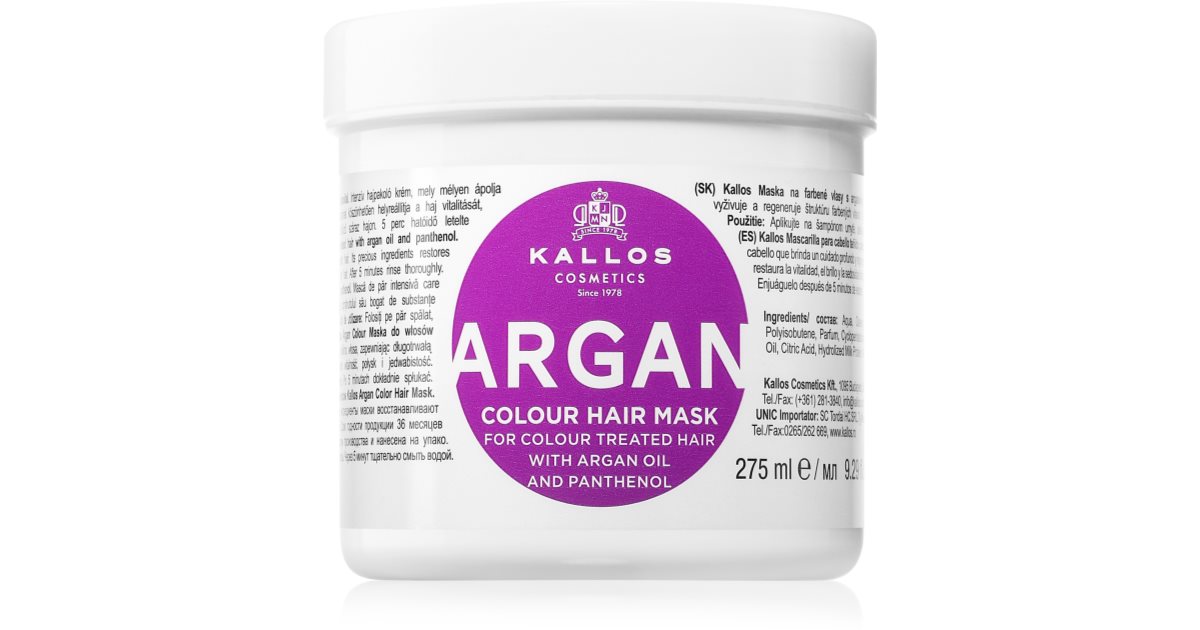 Kallos KJMN Professional Argan | Livrare rapida! | Notino.ro
