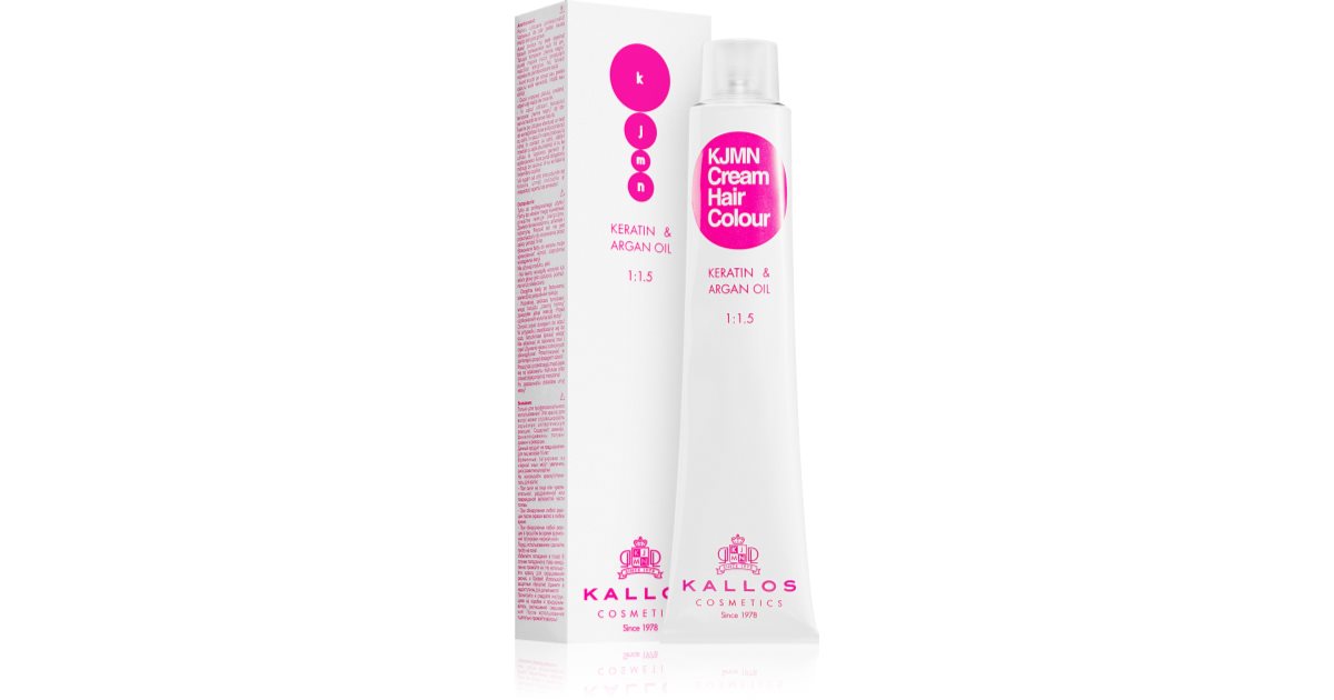 Прегледи на Kallos KJMN Professional Cream Hair Colour Keratin & Argan ...