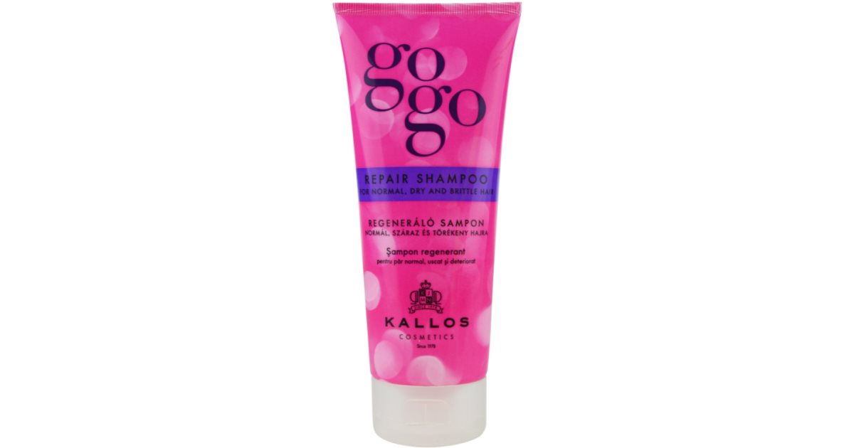Recensione di Kallos Gogo shampoo ricostituente per capelli secchi e ...