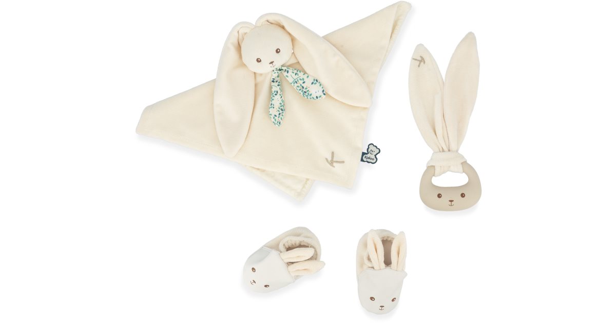 Kaloo Lapinoo Gift Box Cream lote de regalo para bebé lactante | notino.es