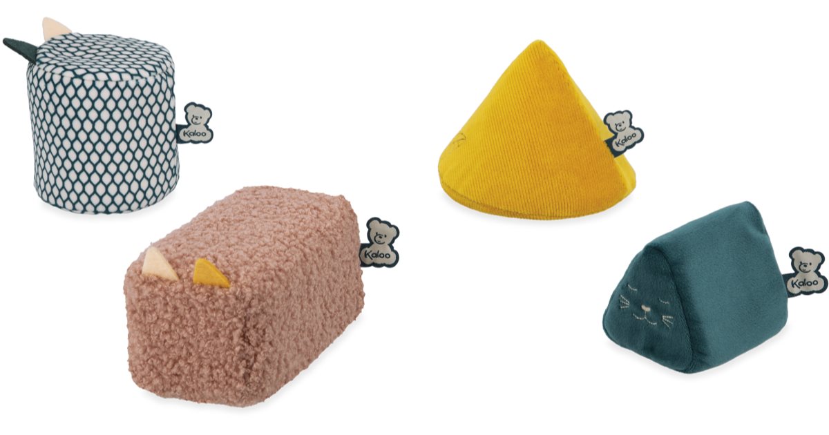 Kaloo Stimuli Sensory Shapes cubes sensoriels souples | notino.fr