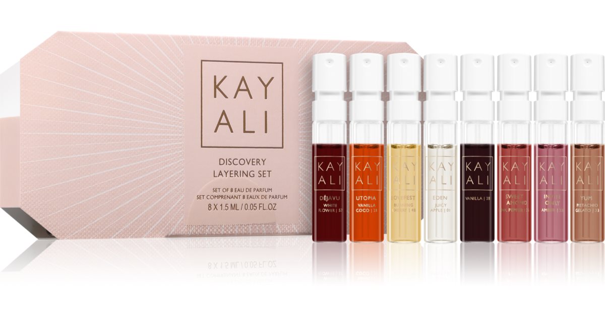 Kayali Discovery Layering Set presentset med prover för Kvinnor | notino.se