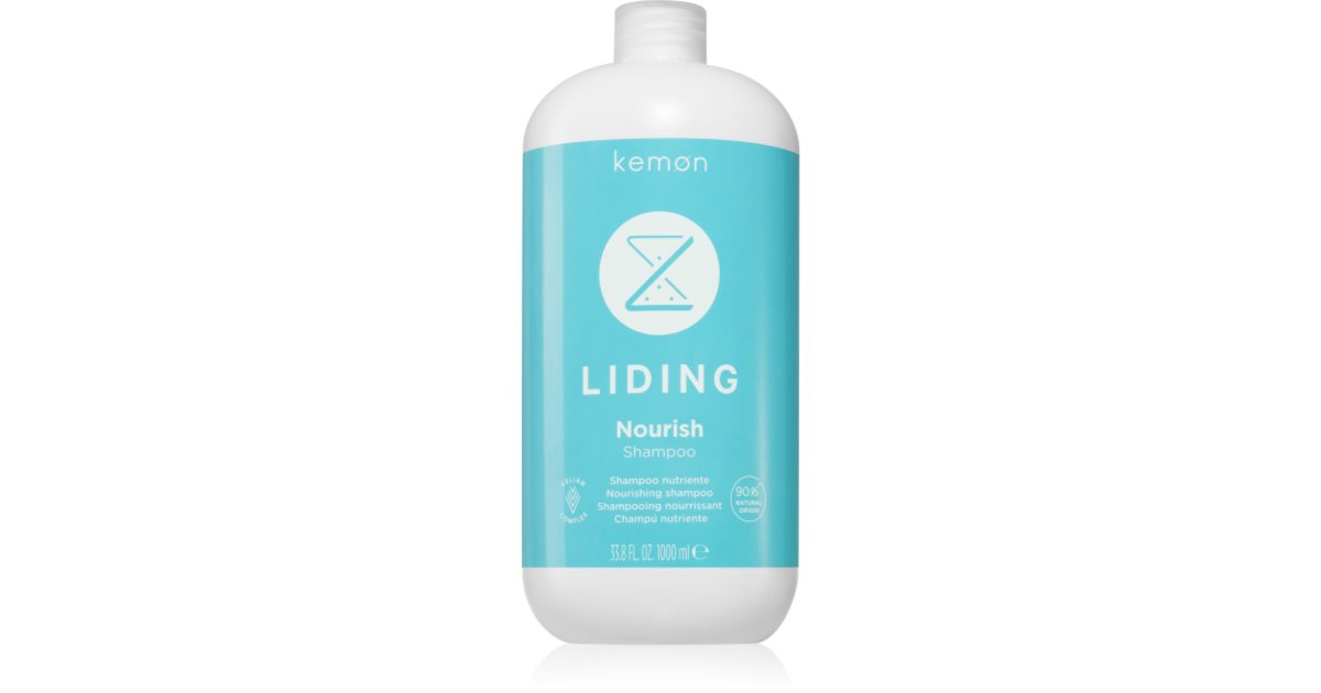 Kemon Liding Nourish champú nutritivo intensivo para cabello seco y ...