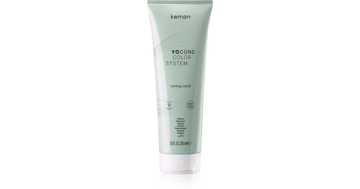 Kemon Yocond Color System Platinum Toning Conditioner | notino.ie