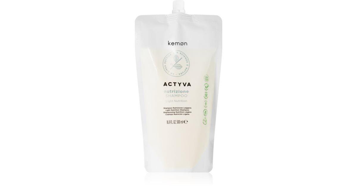 Kemon Actyva Nutrizione nourishing shampoo | notino.co.uk