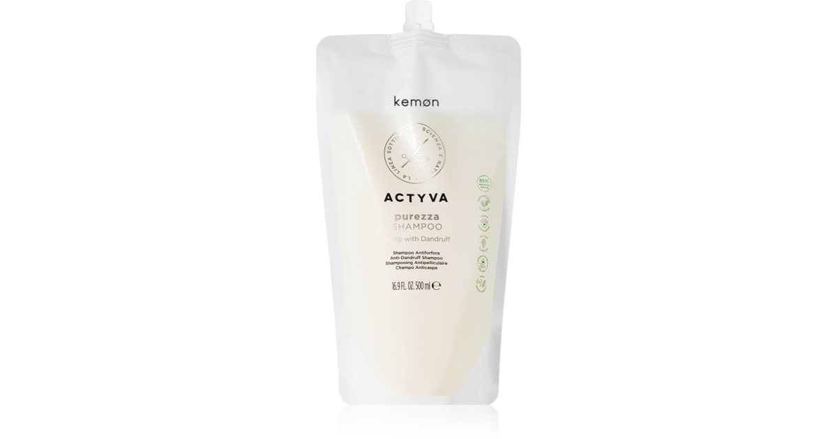 Kemon Actyva Purezza purifying shampoo for irritated scalp | notino.co.uk