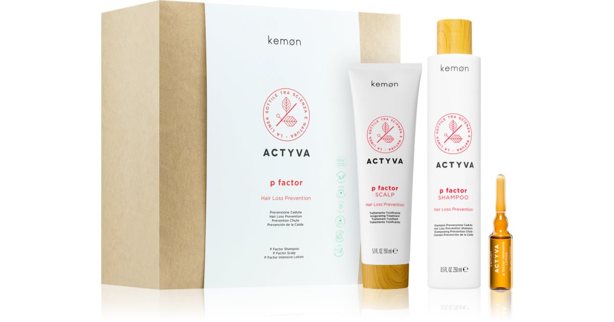 Kemon Actyva P Factor coffret cadeau pour cheveux pour femme | notino.fr