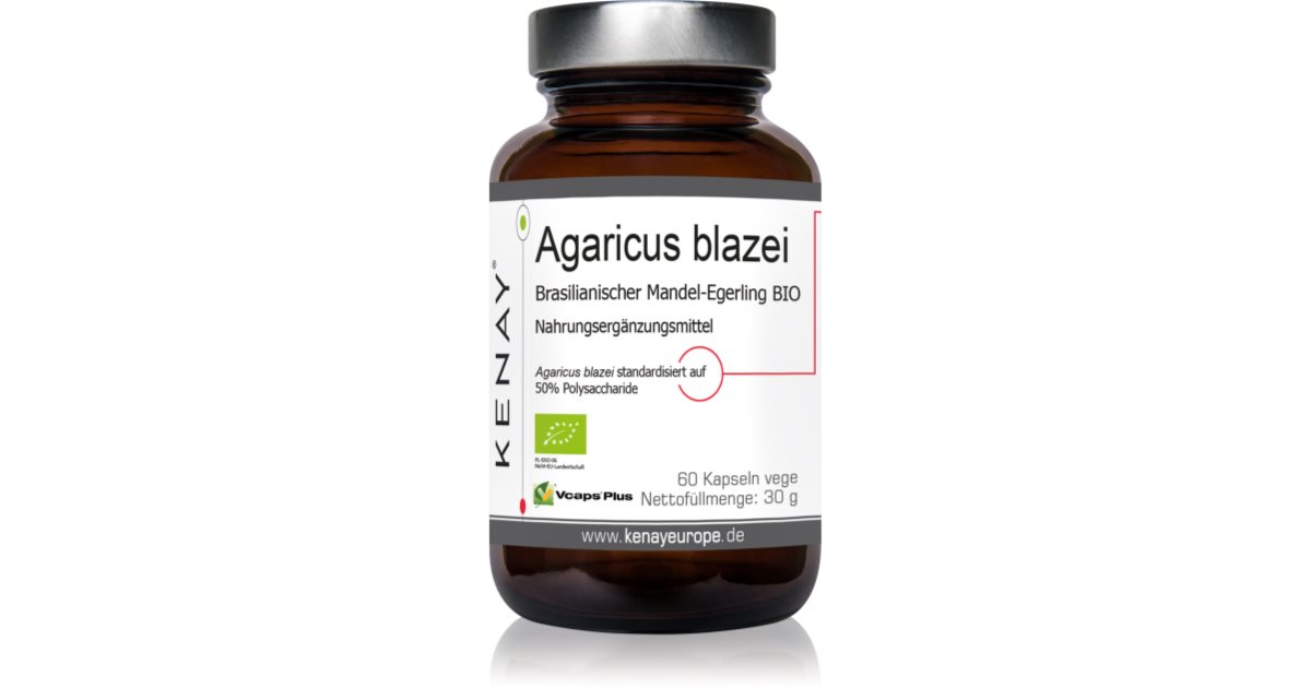 Kenay Agaricus blazei BIO Kapseln für Ihr Wohlbefinden ️ notino.de