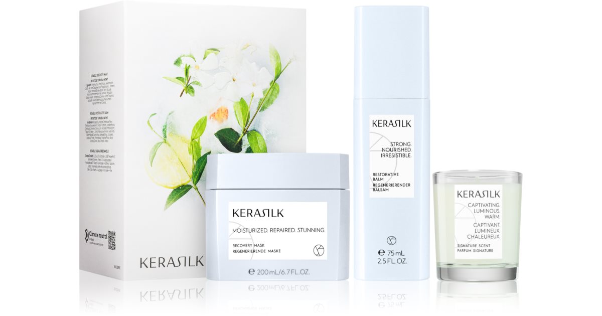 KERASILK Specialists Recovery Set gift set with regenerative effect ...